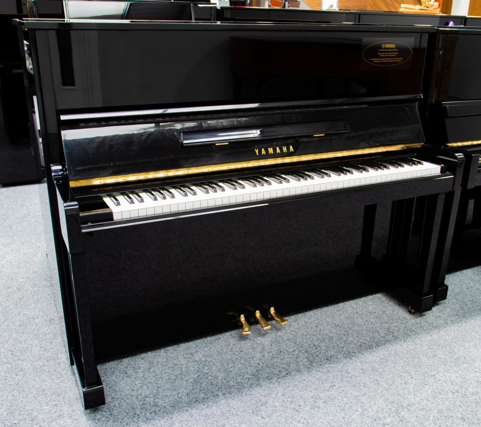 Yamaha U1 U10BL Upright, late 1980’s (Refurbished by Yamaha) | Richard ...